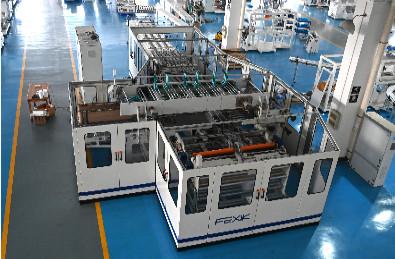 China 45 Microns 35min Paper Roll Wrapping Machine 3 / 4 Lanes for sale