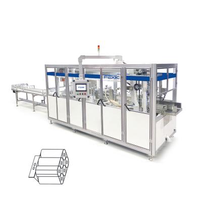China Full Automatic Popular Tissue Paper Production Machine Bundling Wrapping Machine for sale