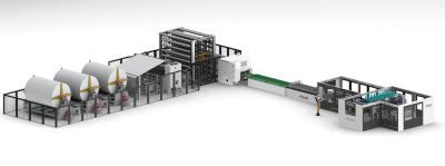 China 300mm Length 3 Lanes Bathroom Tissue Packing Machine 18KW for sale