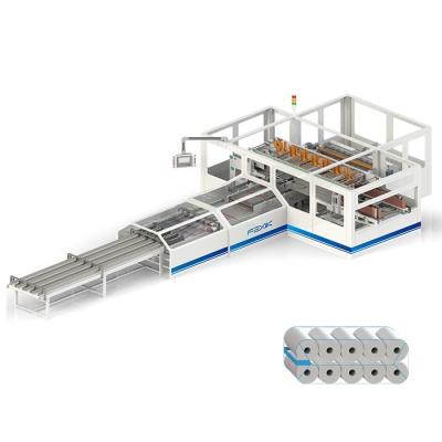 China Full Automatic Toilet Tissue Bathroom Paper Bundling Machine Paper Product Making Machinery for sale