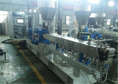 China Twin Screw Extrusion Line lass Fiber Reinforced PP PA VA Plastics With Strand Pelletizing for sale