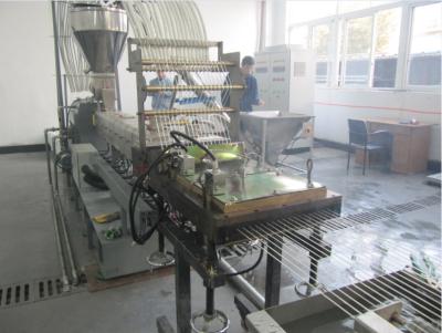 China LFT D Extrusion Line A PP Glass Fiber and Carbon Fiber Output 200kg hr for sale