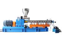 China 90kw Two Screw Plastic Extrusion Line for PP PE PA PS PET Compounding for sale