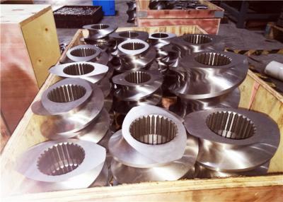 China 58mm Twin Screw Extruder Screw Elements Anti Abrasion Anti Corrosion Highly Hardness for sale
