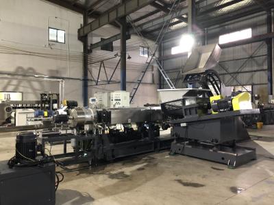China High Efficiency Single Screw Plastic Extruder VA PE with High Filler 800kg per Hour for sale