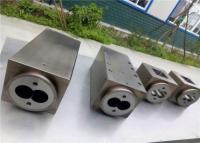 China Double Screw Extruder Barrel 75mm With Bi Metallic Linear Wear Protected for sale