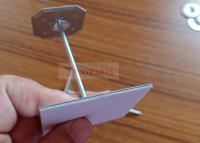 China 90mm Galvanized Steel Stick Pins Fixing Pre Formed Insulation Material To Metal Duct for sale