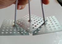 China Galvanized Steel 114mm Insulation Pin Bonding Fasteners With Perforated Base for sale