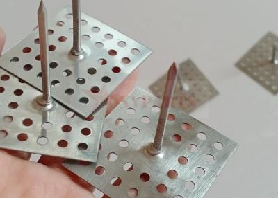 China 63mm Perforated Insulation Hangers Fixing Insulation Material To Wall & Ceiling for sale