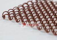China 8x8 Mm Aperture Metal Ring Mesh Curtains For Space Divider And Flexible Partition for sale