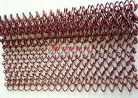 China Architectural Decorative Metal Mesh Drapery Curtain For Room Divider for sale