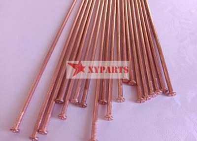 China Copper Plated Steel 4.8 Capacitor Discharge Weld Stud Pins With Speed Clips for sale