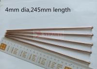 China 4mmx270mm Copper Plated Cd Weld Insulation Pins Capacitor Discharge for sale