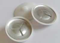 China Stainless Steel Self Locking 40mm Dome Shaped Washers With White Or Black Plastic Caps for sale