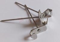China 2mm Square Head Lacing Anchors 63mm Length With Self Locking Washers for sale