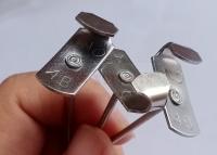 China 2mm Square Head Lacing Anchors 63mm Length With Self Locking Washers for sale