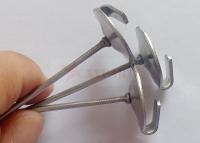 China 14 Ga 304 Ss Round Head Lacing Anchors With Strong Big Head On Nail And Thick Plate For Head for sale
