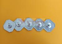 China Square Or Round Shape Self Locking Metal Washers For Rock Wool Insulation Pins for sale