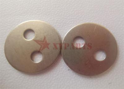 China 1'' Ss Lacing Washers With Double Hole To Wrap Insulation Around Irregular Shape for sale