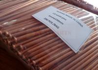 China Copper Plated Mild Steel Cd Weld Pins 5mm X 150mm On Steel Ship Bulkhead for sale