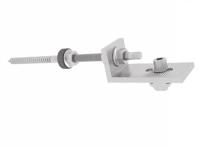China 150mm Length Metal Hanger Bolt Kit For Roof Solar Mounting System for sale