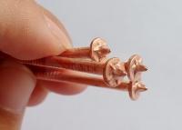 China Industrial Sheet Metal Fabrication Cd Weld Pins Fastener 3mm Dia for sale