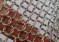 China Welded Type Metal Ring Mesh For Architecture Decoration for sale