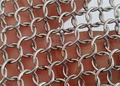 China Welded Type Metal Ring Mesh For Architecture Decoration for sale