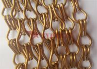 China Colorful Aluminum Chains Curtain As Space Divider For Hotel Decoration for sale