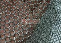 China 0.8x7mm Welded Type Ring Mesh Curtain For Interior Decoration for sale