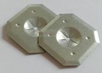 China 32mm Galvanized Steel Insulation Speed Clips Square For Ss Lacing Anchors for sale