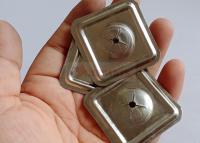 China 38mm Metal Self Locking Washers Square Type For Insulation Pins for sale