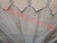 China Height 4.5m Width 25m Electric Drive Unit Special Ring Mesh Closure In Stainless Steel for sale