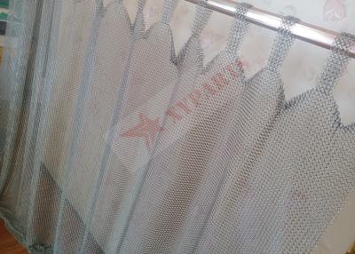China 0.8x7mm Stainless Steel Chain Mail Curtains Height 3m Width 3.3m For Room Dividers for sale