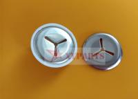 China 38mm Diameter Round Type Stainless Steel Insulation Speed Clips With 3 Slots for sale