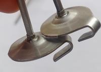 China 12 Gauge Stainless Steel Lacing Anchors Fasteners With Self Locking Washers For Blankets Fabrication for sale