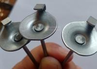 China 12 Gauge Stainless Steel Lacing Anchors Fasteners With Self Locking Washers For Blankets Fabrication for sale