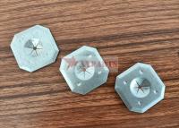 China Galvanized Steel 32mmx32mm Square Self-Locking Washer For Insulation Pins for sale