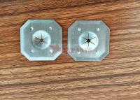 China Galvanized Steel 32mmx32mm Square Self-Locking Washer For Insulation Pins for sale