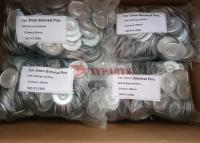 China 1.5 Inch Dia Galvanized Steel Round Self Locking Washer For Fixing Insulation Pins for sale