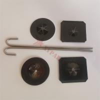 China Stainless Steel J Hooks & Speed Clips For Fixing Solar Panel Guard Mesh for sale