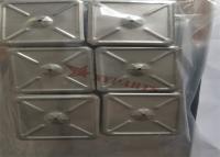 China 63.5 MM Square Shape Metal Speed Clips For Fixing Insulaton Metal Nails for sale