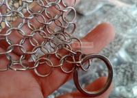 China SS316L 10mm Ring Cast Iron Pan Chainmail 8
