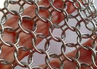China ODM OEM 1.2mmx10mm Metal Stainless Steel Ring Mesh  As Cast Iron Cleaner for sale