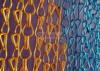 China Architectural Aluminium Chain Curtain For Interior And Outdoor Design for sale