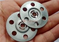 China 35mm Round Metal Insulation Discs Washers For Wall And Ceiling Fixings Plasterboard for sale