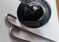 China Stainless Steel Wire Mesh Fastener Clips 2.0x100mm To Secure Solar Panels Mesh for sale