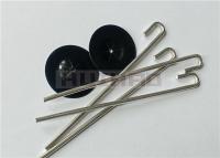 China 100pcs Pack Aluminum Solar Panel Bird Deterrent Clips WIth Self-Locking Washers for sale