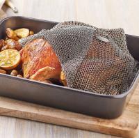 China 40 Cm Chainmail Baking Mesh Food Cover Stainless Steel for sale