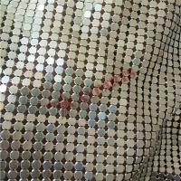 China Aluminum 6mm Sequin Fabric For Bags Ornament for sale